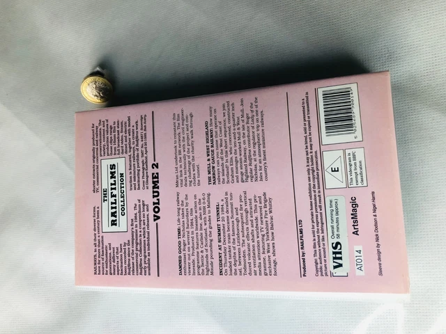 VIDEO TAPE VHS Train Railway The Rail Films Collection Vol 2 NO MOULD ...