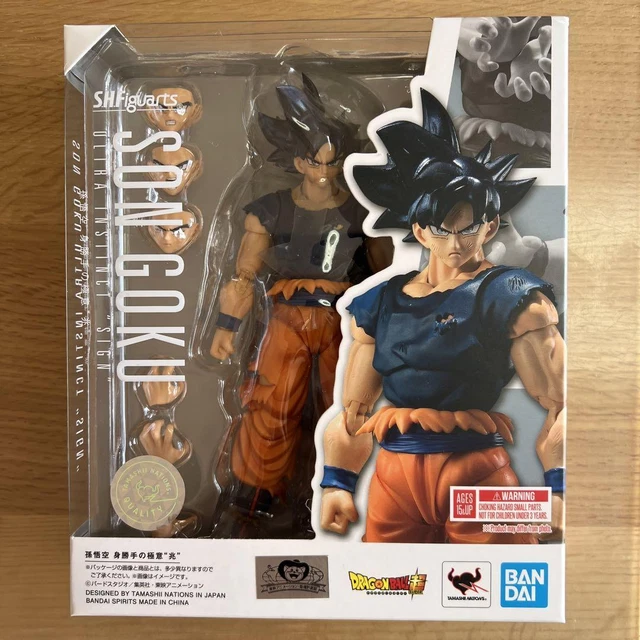 DRAGON BALLE SUPER Fils Goku Ultra Instinct Signe Figurine S.H ...