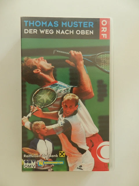 VHS VIDEO KASSETTE Thomas Muster Der Weg nach oben ORF EUR 29,90 - PicClick FR
