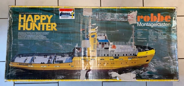ROBBE HAPPY HUNTER Hochsee-Bergungsschlepper Baukasten der Gelbe ...