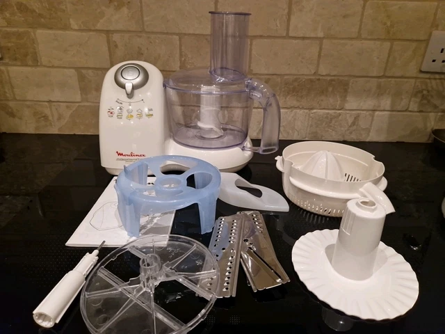 MOULINEX MASTERCHEF DELICIO Food Processor/Blender Multiple Attachments ...