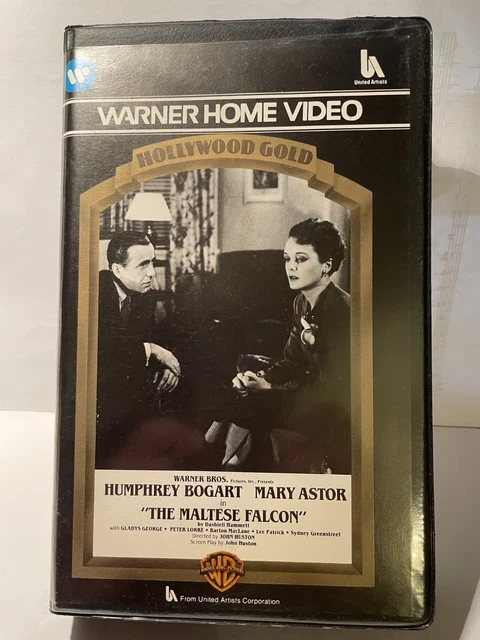 MALTESE FALCON / Casablanca, Humphrey Bogart, 1941/1943 - Vhs Pal Uk ...
