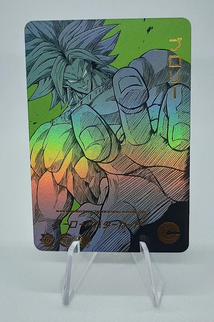 BROLY SSJ DRAGON Ball Z Heroes Sdbh Dbz Dbh Carte Prism Holo Foil 3D ...