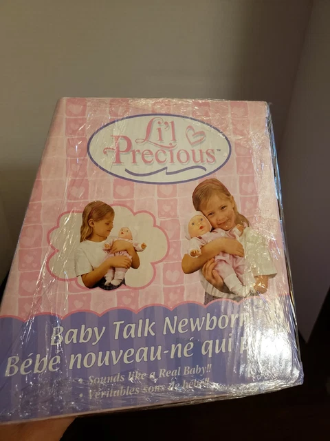 VINTAGE LI'L PRECIOUS Baby Doll Talking Newborn~untested.Original Box ...