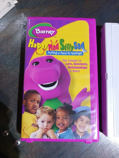 BARNEY HAPPY MAD SILLY SAD - PUTTING A FACE TO FEELINGS Children ...