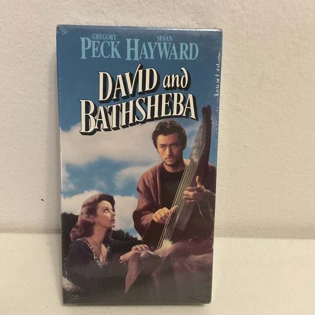SEALED VHS CASSETTE “David And Bathsheba” Gregory Peck & Susan Hayward ...