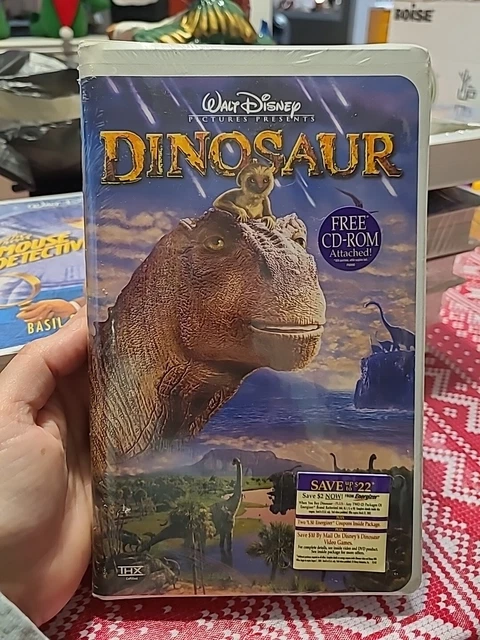 WALT DISNEY DINOSAUR VHS With Free CD-ROM Mint Condition £23.85 ...