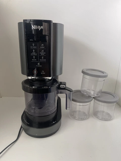 NINJA CREAMI DELUXE Eismaschine, Slush, Sorbet, Frappé, Milchshake ...