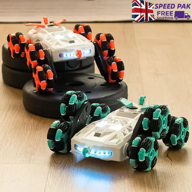 RECHARGEABLE ALL TERRAIN Remote Control Car 2.4Ghz 6WD Toy Fun for Kids ...
