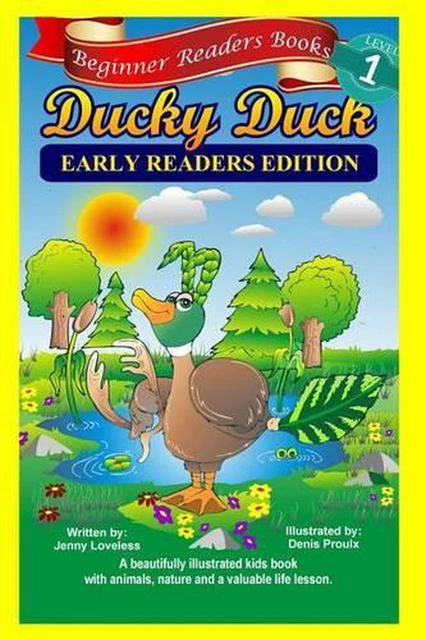 LIVRES POUR LECTEURS débutants : Ducky Duck (Early Readers Edition) 1re ...
