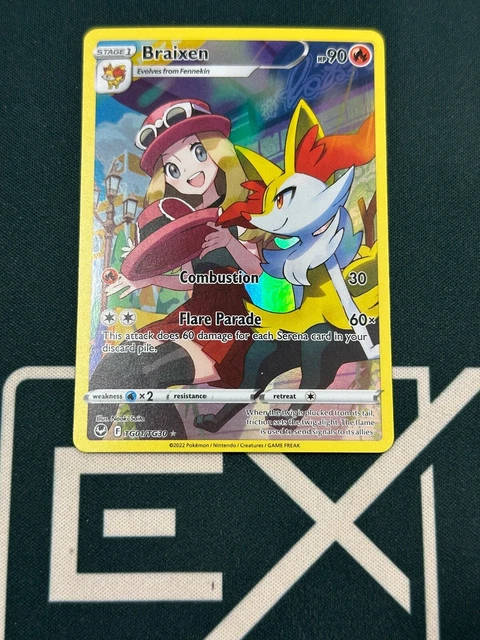 POKÉMON TCG BRAIXEN TG01/TG30 Silver Tempest Holo Rare NM/M EUR 0,60 - PicClick FR
