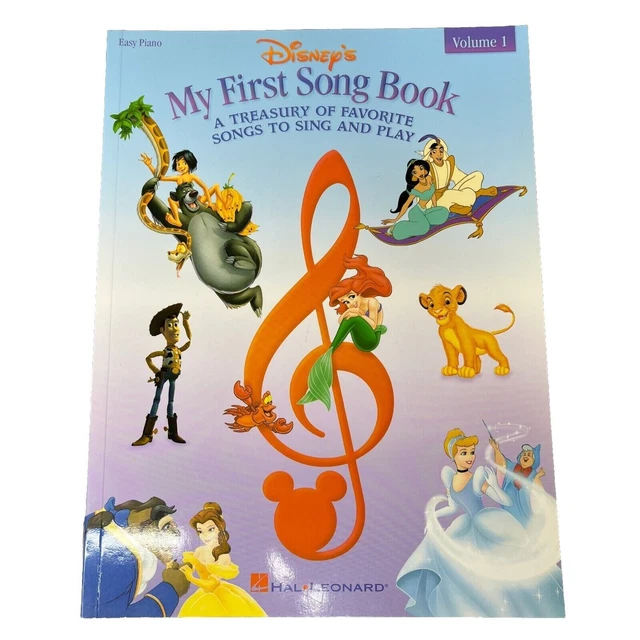 DISNEY'S MY FIRST Songbook Sheet Music Easy Piano Songbook Volume 1 Hal ...