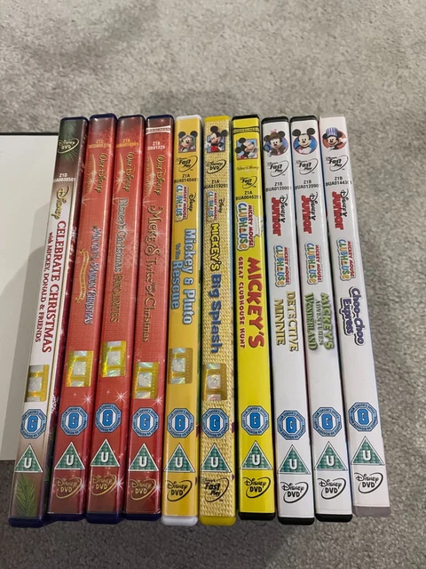 DISNEY MICKEY MOUSE DVD Bundle £10.00 - PicClick UK