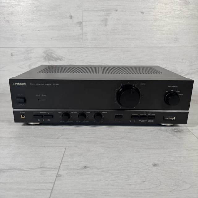 TECHNICS SU-810 STEREO Integrated Class A Amplifier HiFi Separates ...