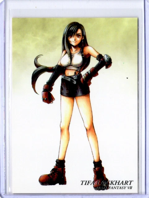 FINAL FANTASY ART Museum Trading Card #068 Tifa Lockheart FFVII EUR 22 ...