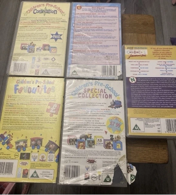 5 CHILDRENS FAVOURITES VHS Tapes In Very Good Condition Bundle £31.90 ...