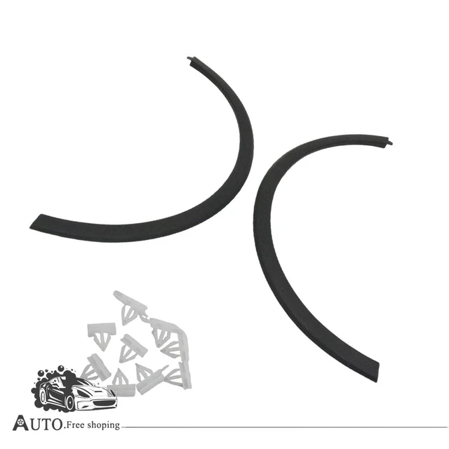FRONT FENDER FLARE Wheel Arch Trim Molding Left & Right For 2013-22 ...