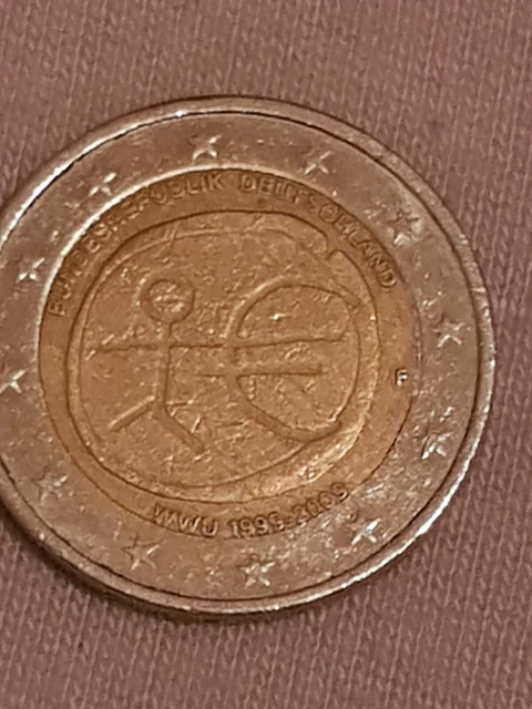 2 EURO MÜNZE Strichmännchen wwu 1999-2009, F, Evtl. mit Fehlern $907.95 - PicClick AU