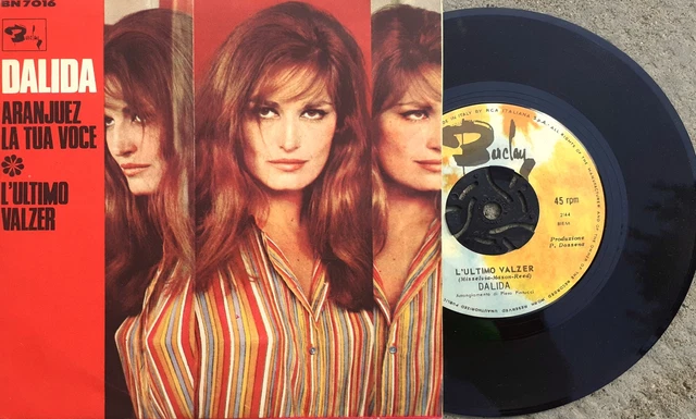 DALIDA L'ULTIMO VALZER 45 giri BN 7016 Barclay EUR 10,00 - PicClick FR
