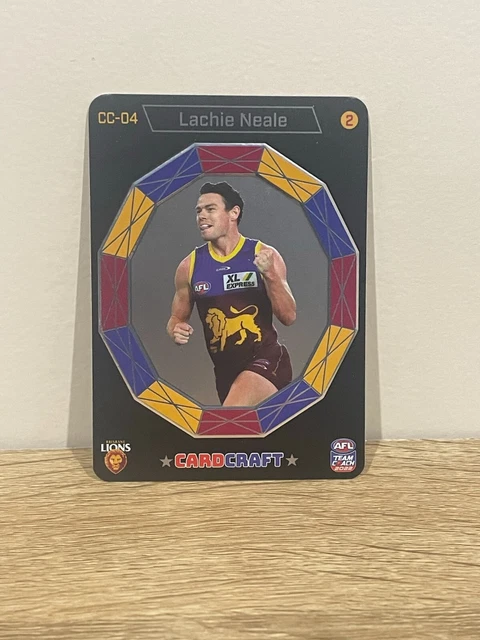 2022 AFL TEAMCOACH Craft Card Brisbane Lions Lachie Neale Cc-04 #2. $1. ...
