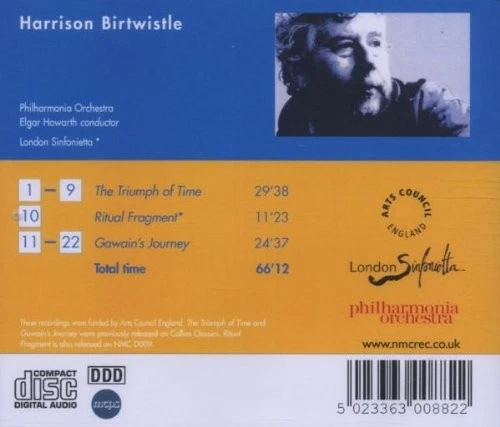 HARRISON BIRTWISTLE TRIUMPH of Time, The, Gawain's Journey (Howarth, Po ...