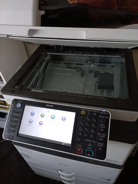 MULTI FUNCTION PRINTER Scanner A3 Ricoh Laser Mono BW $1.00 - PicClick AU