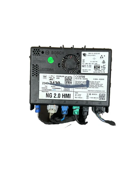 2015-2016 CHEVY CORVETTE C7 Human Machine Interface Control Module Unit ...