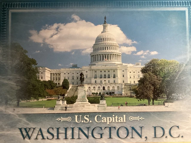 UNITED STATES CAPITOL Building: Washington, DC: - Vintage Postcard £2. ...