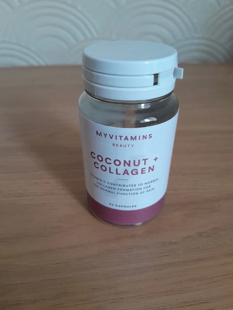 MY VITAMINS COCONUT & Collagen Capsules 30 CAPSULES EXP 07/2026 - BN ...