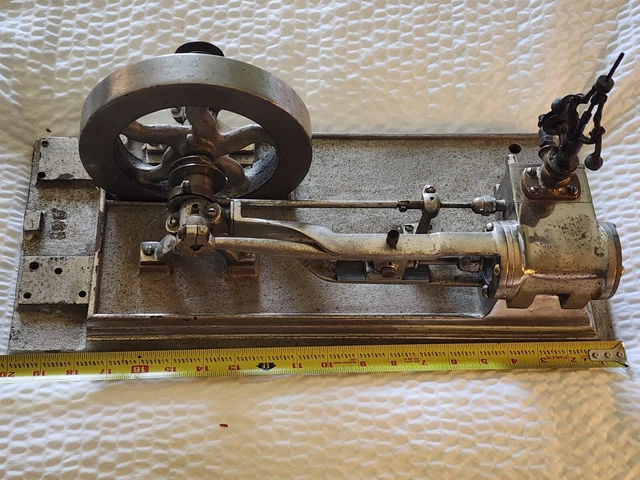 RARE VINTAGE KINGERY Popcorn Live Steam Engine # 252 Runs! Like Cretors ...
