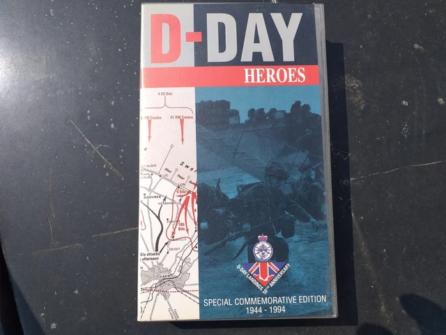 D-DAY HEROES VHS video Tape £0.99 - PicClick UK