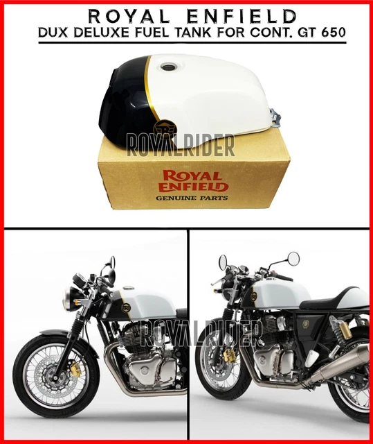 ROYAL ENFIELD &CONTINENTAL GT 650 Dux Deluxe Petrol Gas Fuel Tank" £287 ...