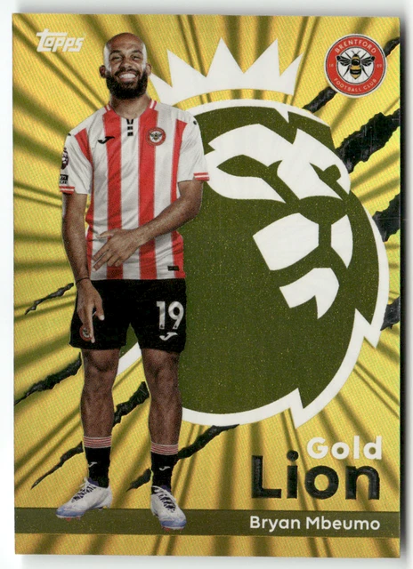 TOPPS PREMIER LEAGUE 2025-26 No. GL 4 Bryan Mbeumo Gold Lion EUR 19,99 ...