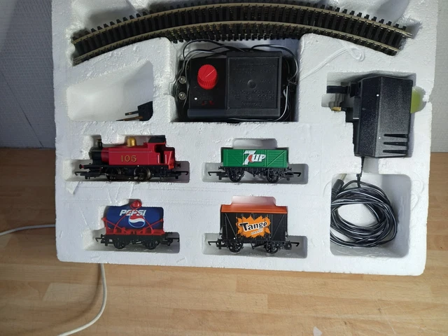 HORNBY R1015 INDUSTRIAL Freight Train Set Complete Tested & Ready To Go ...