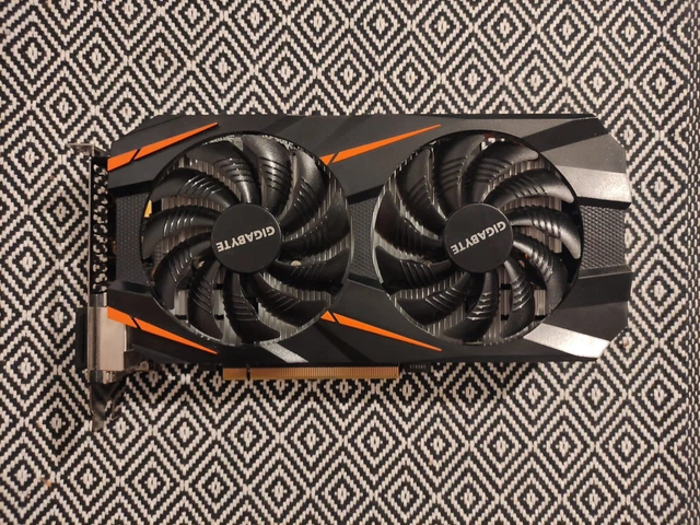 DAMAGED GIGABYTE GEFORCE Gtx 1060 6Gb Gddr5 Graphics Card - Parts Only ...