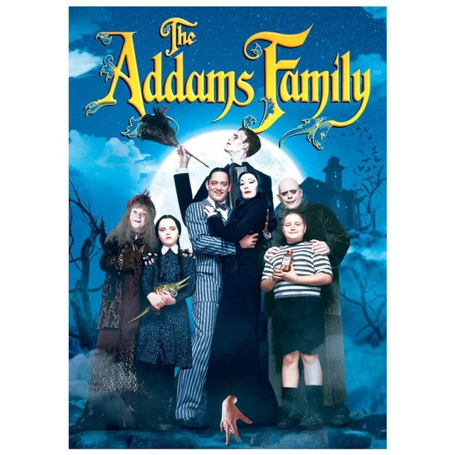 THE ADAMS FAMILY (DVD) Anjelica Huston Raul Julia Christopher Lloyd (US ...
