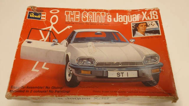 REVELL THE SAINT Jaguar Xjs - Gestartet 1/25 Modellsatz Sammlung Set ...