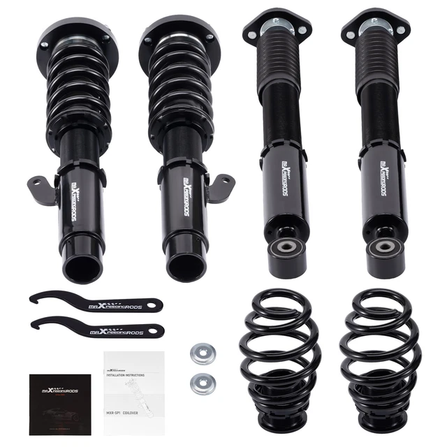 24 WAY ADJUSTABLE Coilovers FOR BMW E46 3-Series 98-05 Suspension ...