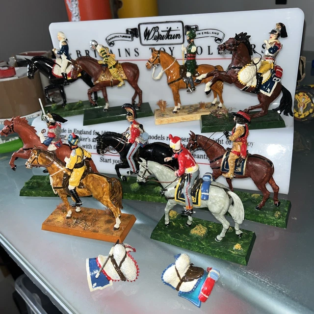 VINTAGE AIRFIX 54MM napoleonic / cavalier kits pre-made x 9 £12.92 ...