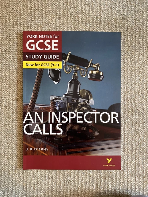 GCSE AN INSPECTOR Calls English Study Guide 9-1 £3.99 - PicClick UK