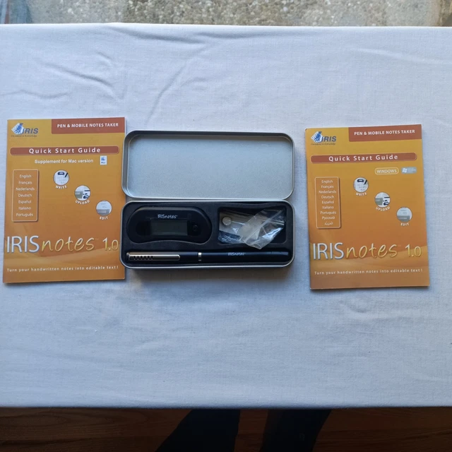 NEW RARE IRIS Inc Irisnotes 1.0 For Windows and Mac OS £8.64 - PicClick UK