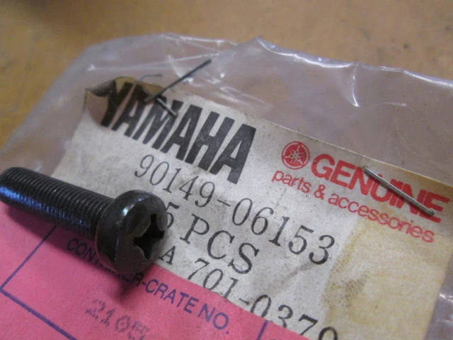 NOS YAMAHA OEM Special Shape Screw YFM350 YTZ250 XV250 FZR400 YFZ350 ...