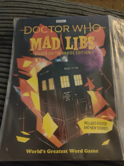 DOCTOR WHO MAD Libs: Bigger on the Inside Edition (Doctor Who) by Mad ...
