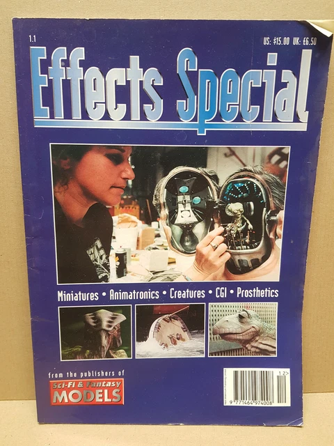 SCI-FI & FANTASY Models Magazine Effects Special 1.1 £2.95 - PicClick UK