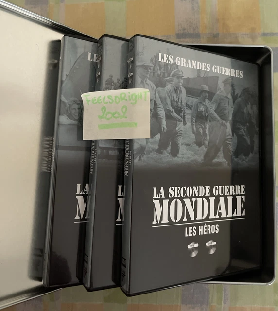 LA SECONDE GUERRE MONDIALE / LES HEROS Coffret métal 5 DVD SEVEN 7 2007 EUR 10,00 - PicClick FR