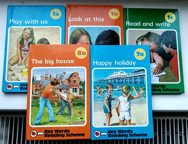 LADYBIRD KEY WORDS Reading Scheme - 5 Five Books Job Lot Collection £6. ...