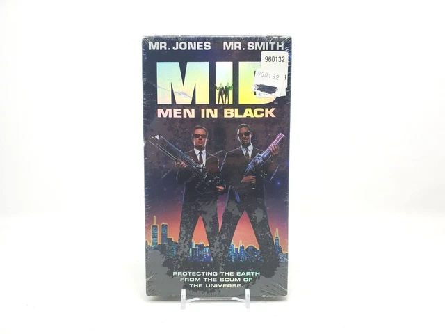MEN IN BLACK VHS Tape Blue Reels 1997 Will Smith Tommy Lee Jones ...