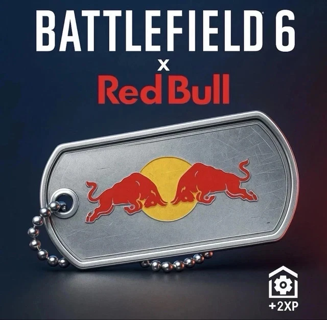 BATTLEFIELD 6 | Red Bull Exclusive Limited Edition Dog Tag | RARE BF6 ...
