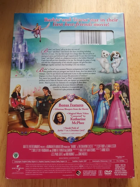 BARBIE & THE Diamond Castle DVD Universal Studios $5.00 - PicClick CA