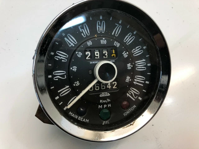 TRIUMPH SPITFIRE MK3 Speedo Speedometer Gauge Clock Jaeger £35.00 ...